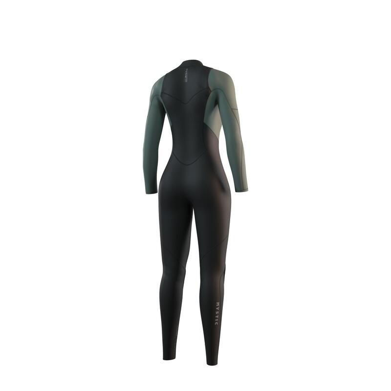 Mystic Star 5/3Mm Fzip Women - Dark Olive MYSTIC - Decathlon