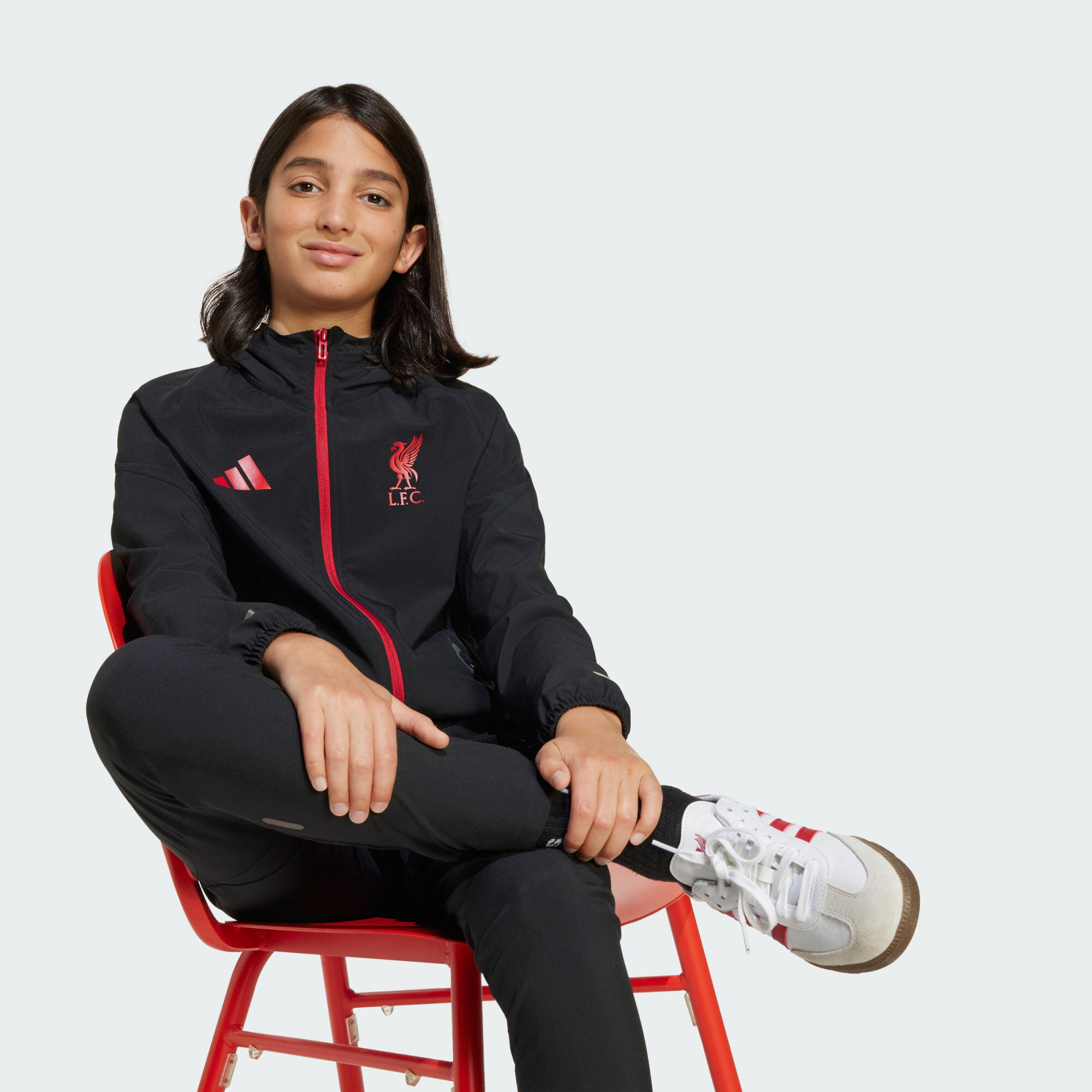 Liverpool FC Tiro 25 Competition Vis Tech Travel Jacket ADIDAS | Decathlon