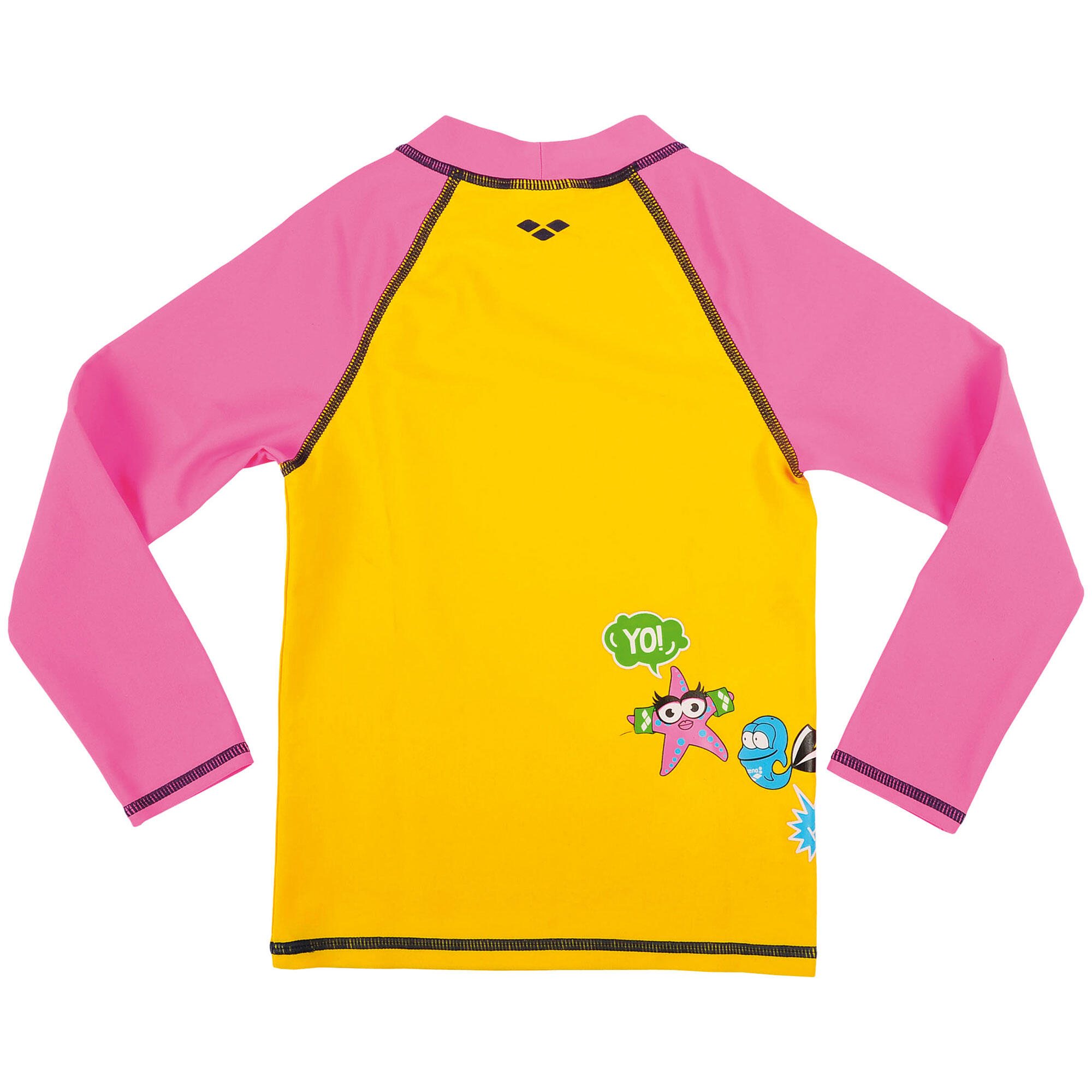 Arena Mädchen Bade Langarm Shirt UV TEE 000439 | Decathlon