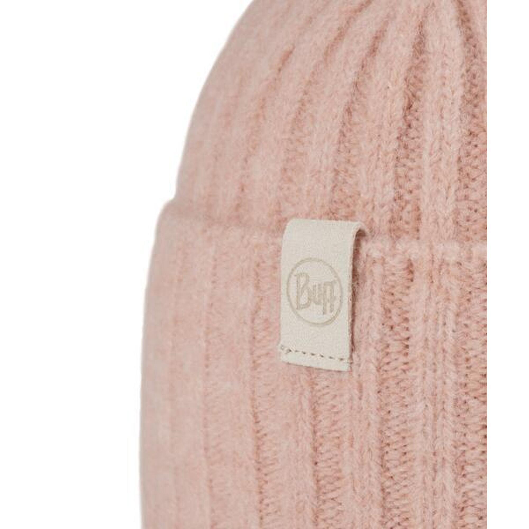 Czapka BUFF KNITTED BEANIE NILAH PEACH BEIGE BUFF | Decathlon