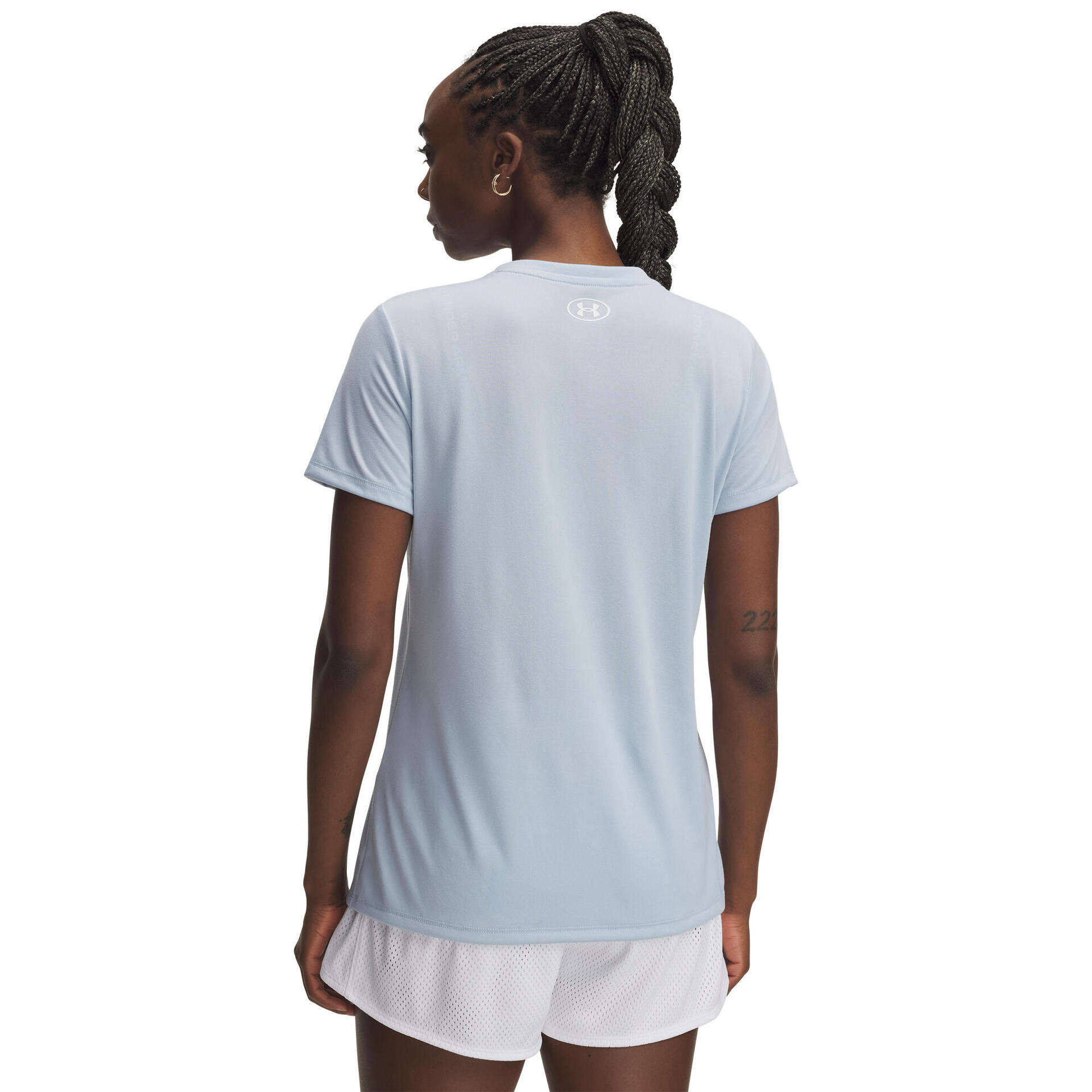 Under Armour Tech V-neck dames sportshirt M/38 | Decathlon