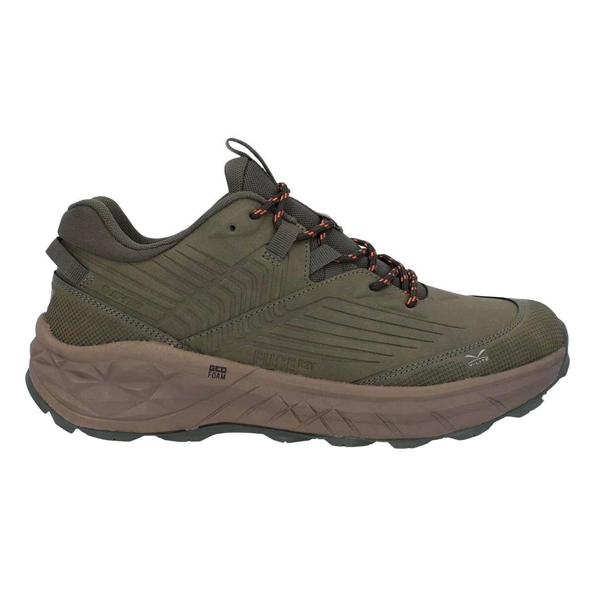 Mens Fuse Trek Walking Shoes (Light Olive) HI TEC | Decathlon