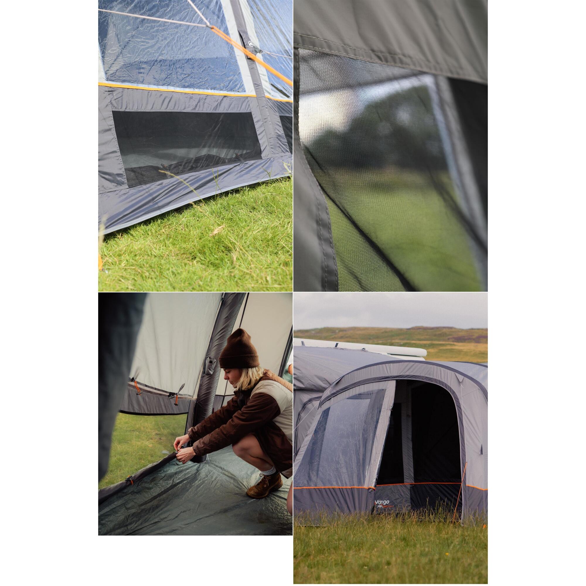 Vango Galli Air Tech Cotton Driveaway Awning Low VANGO | Decathlon