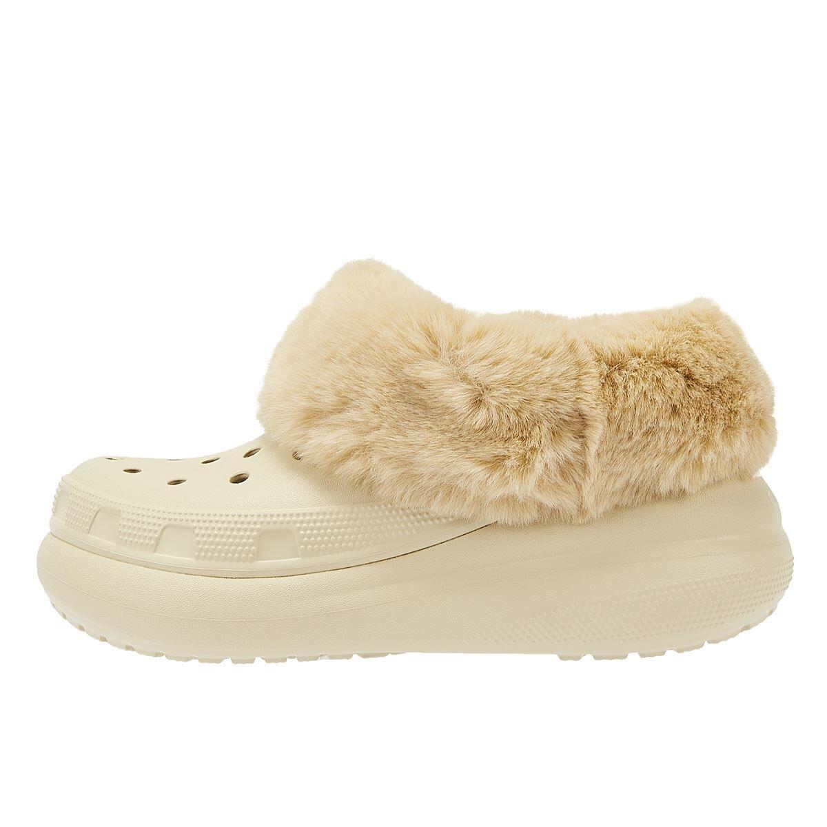 Crocs Furever Crush Clog Bone Women's Beige Clogs | Decathlon