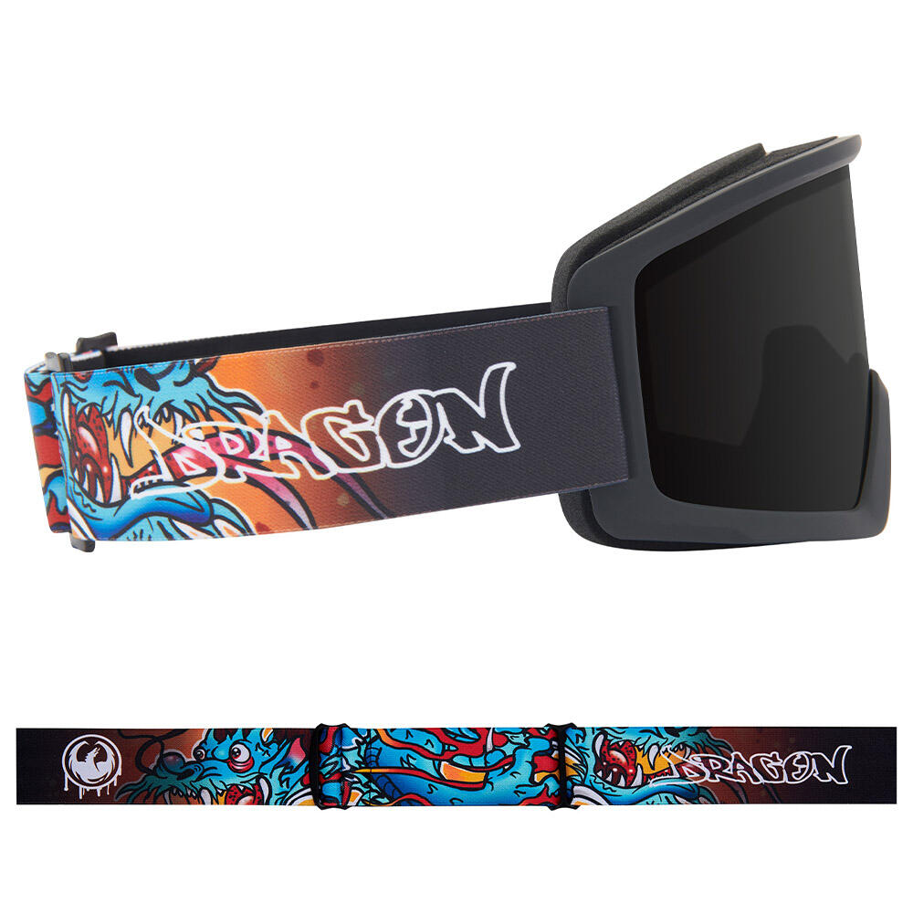 DX3 L OTG Unisex Snow Goggles - Dragons Breath/Lumalens Midnight | Decathlon