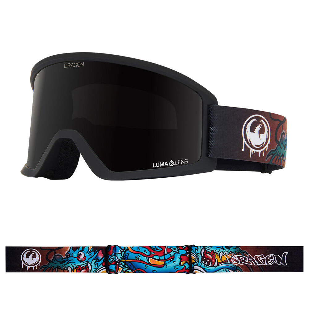 DX3 OTG Unisex Snow Goggles - Dragons Breath/Lumalens Midnight | Decathlon
