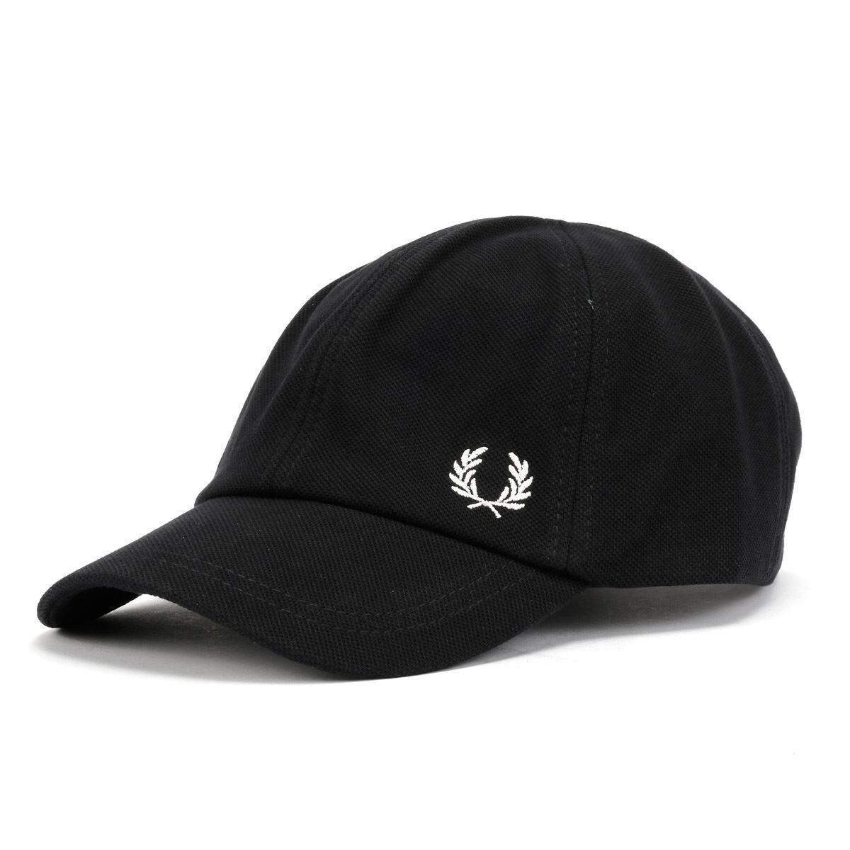 Fred Perry Pique Classic Cotton Black/White Caps FRED PERRY | Decathlon