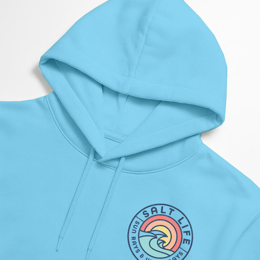 Salt Life Rays For Days Hoodie - Light Blue SALT LIFE | Decathlon