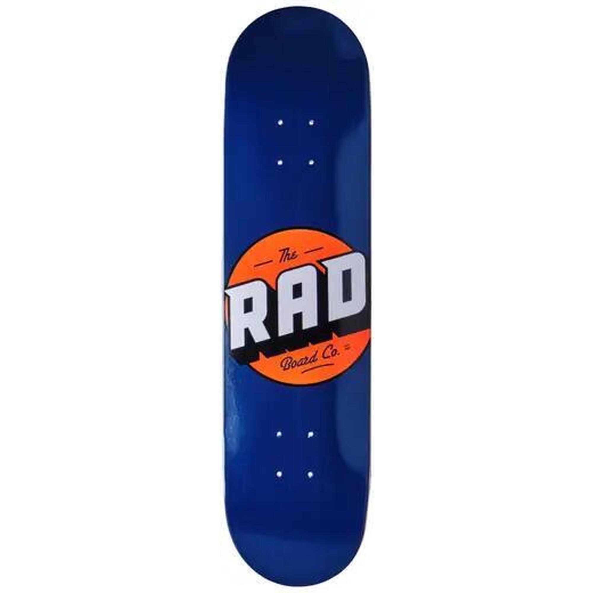 RAD Solid Logo Planche De Skate - 7.75" - Natural Maple SKATEPRO ...