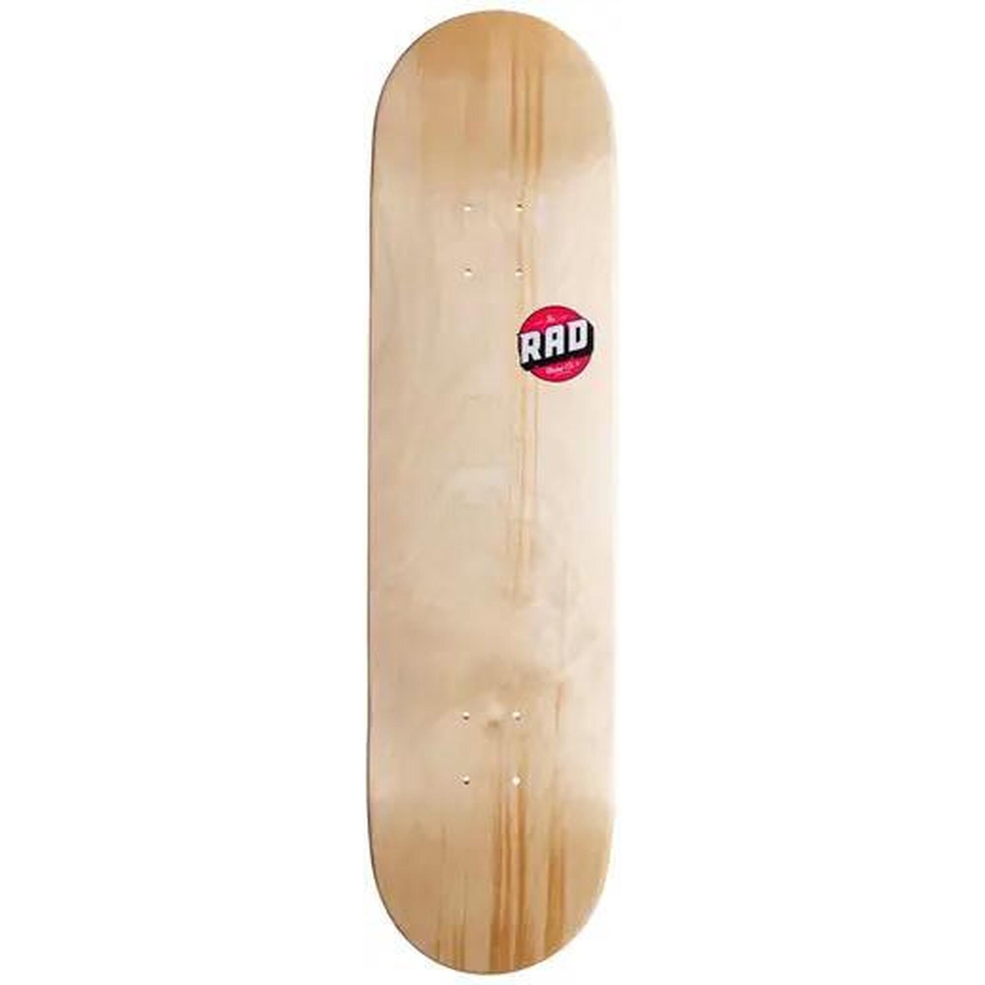 RAD Blank Logo Planche De Skate - 8.375" - Orange RAD | Decathlon