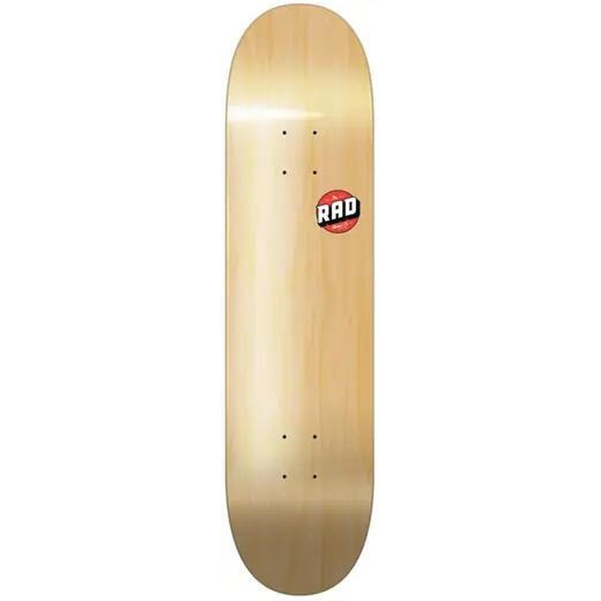 RAD Blank Logo Planche De Skate - 8.25" - Orange RAD | Decathlon