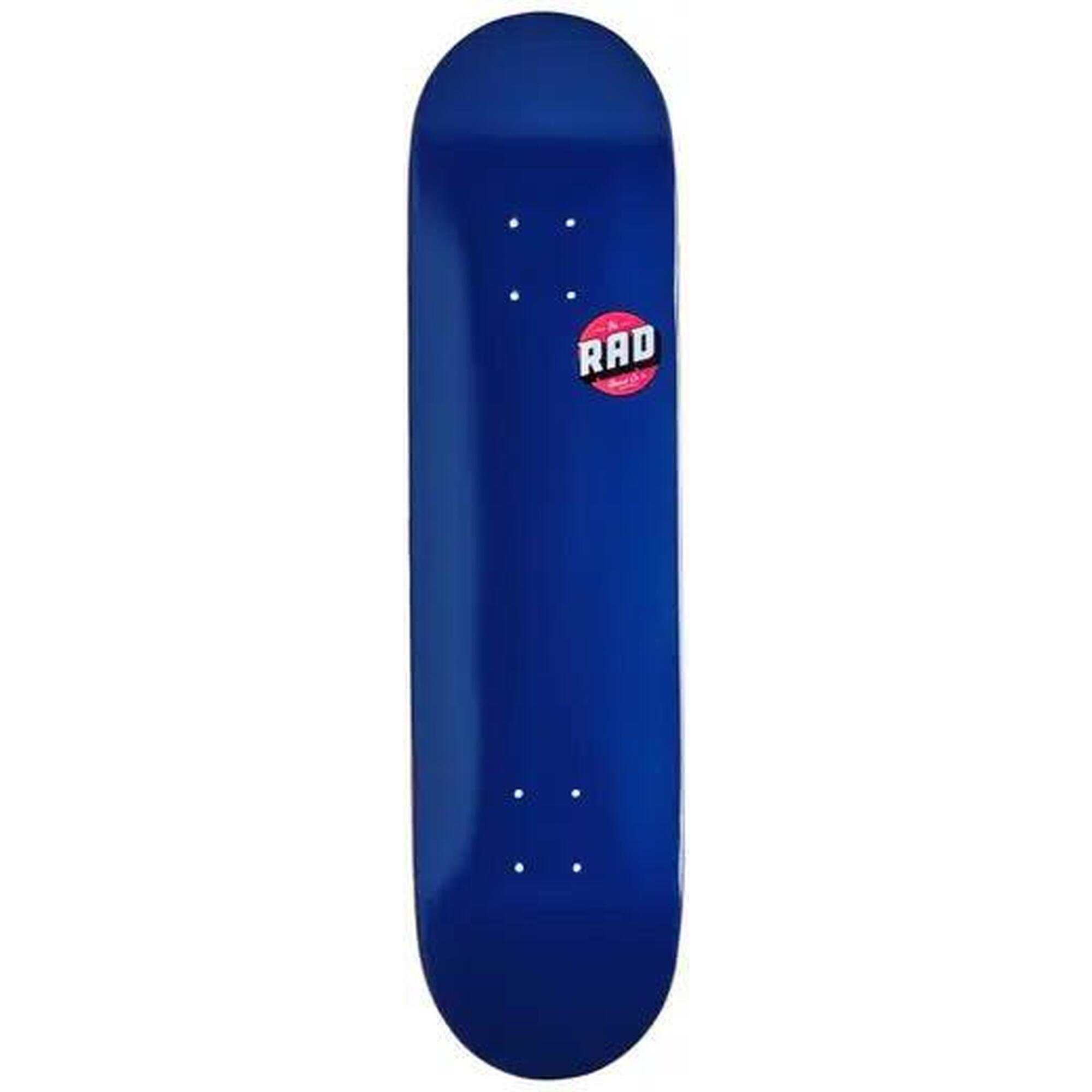 RAD Blank Logo Planche De Skate - 8.125" - Navy Maple RAD | Decathlon