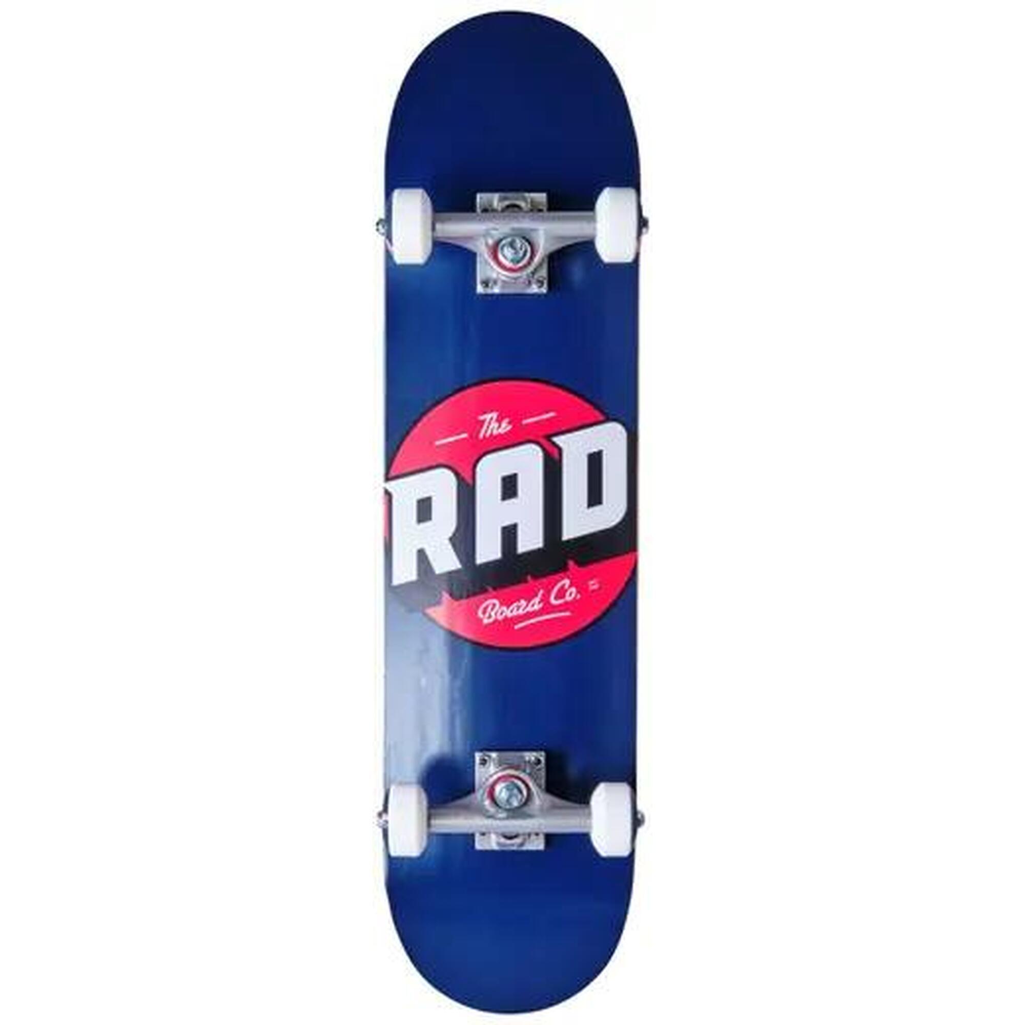 RAD Logo Progressive Skateboard complet - 7.75" - Navy RAD BOARD CO ...