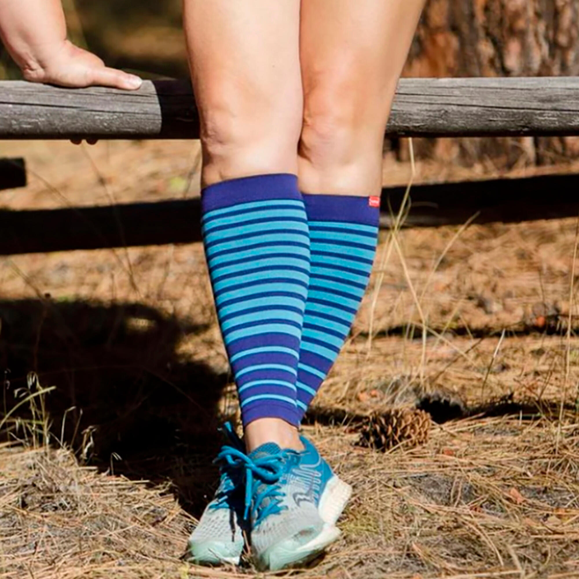 Nylon Graduated Compression Sleeves | 15-20 mmHg | Decathlon