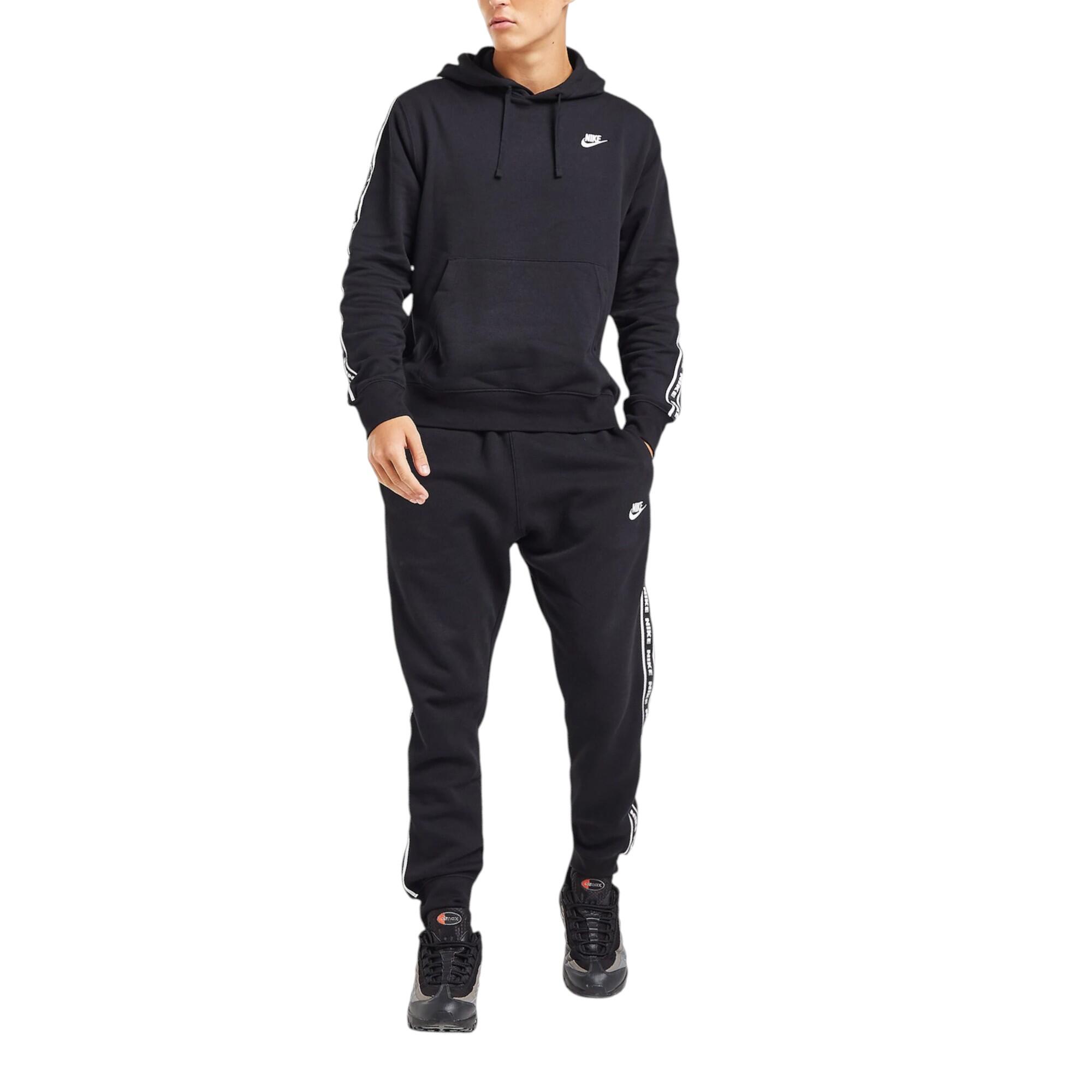 NIKE FB7296 Mens Tracksuit Aries Club Tape Pullover Fleece Hoodie ...