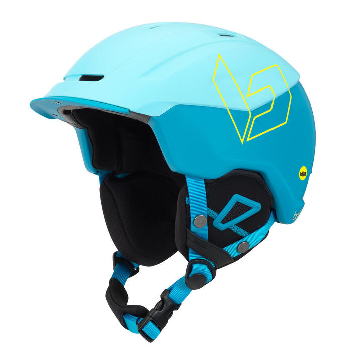 BOLLÉ BOLLÉ - INSTINCT MIPS Blue Yellow Matte S 51-54cm | Decathlon