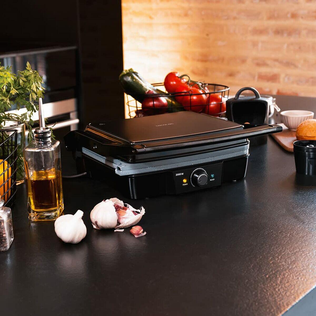 Barbecue Électrique CECOTEC Rock'nGrill 2000 Stone Ceramic Mix&Grill ...