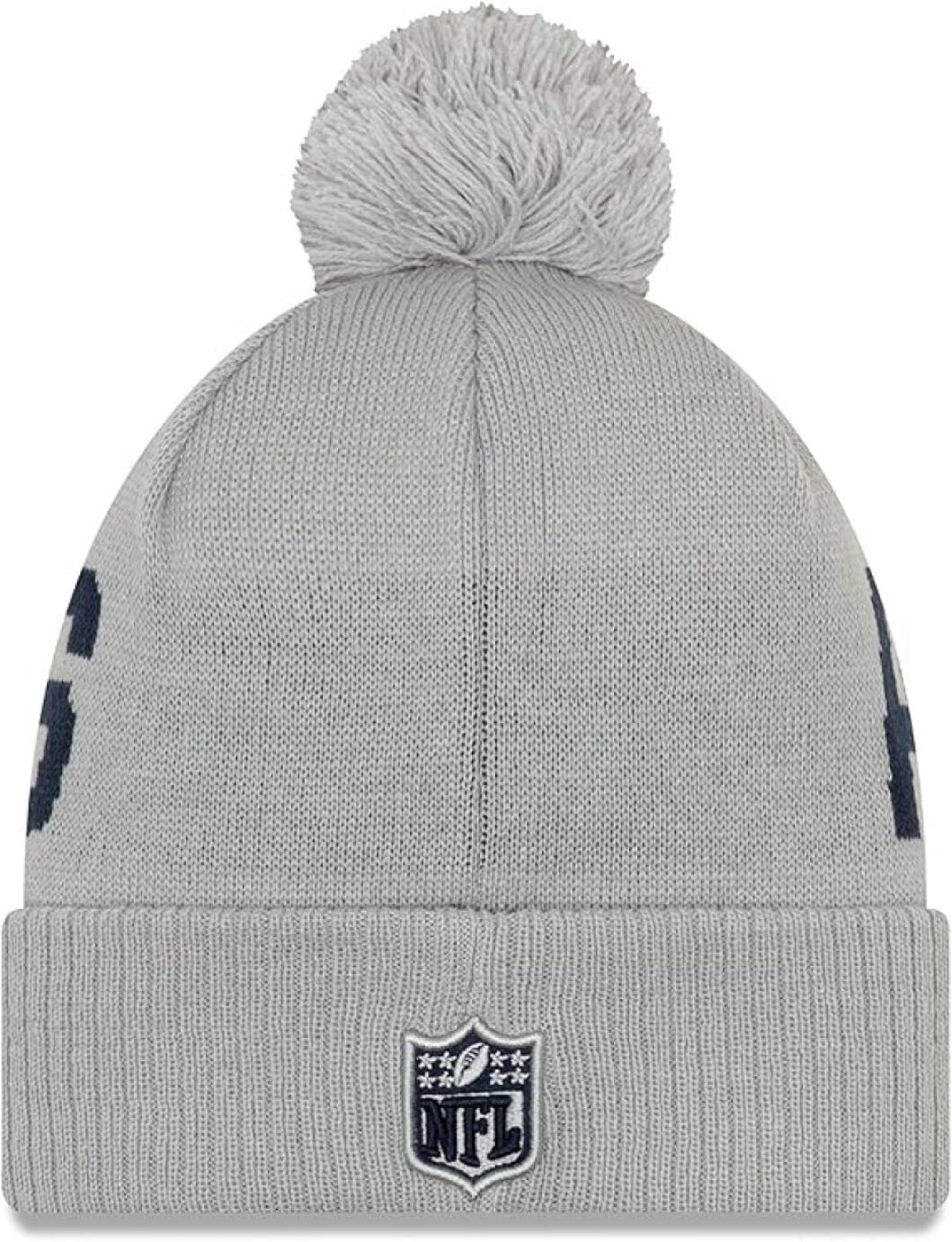 New England Patriots Beanie Adult NFL American Football New Era Bobble ...