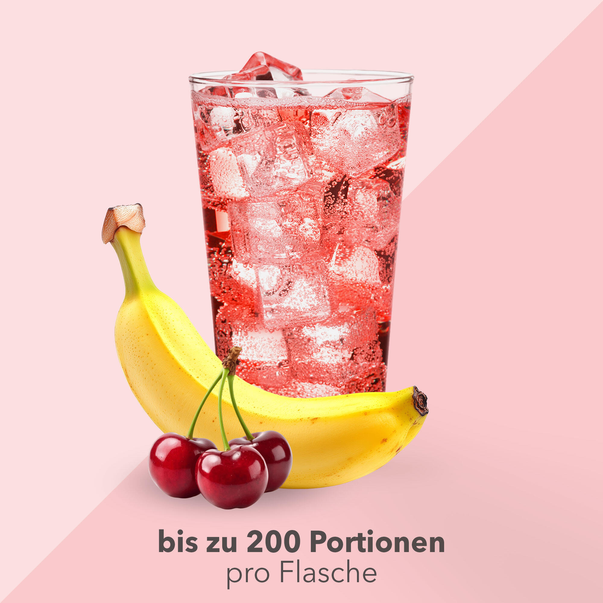 Vital Drink Zerop - Kirsche Banane - 1000 ml Flasche BEST BODY ...