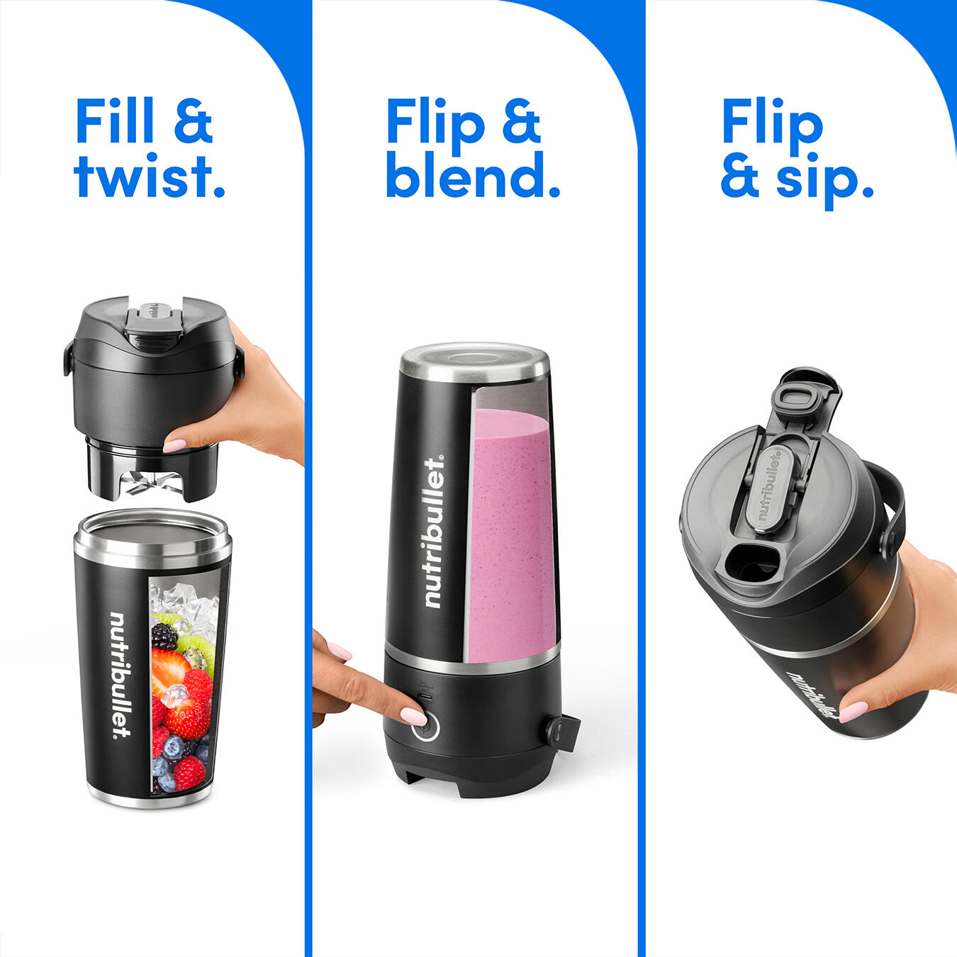 nutribullet Flip Portable Blender | Decathlon