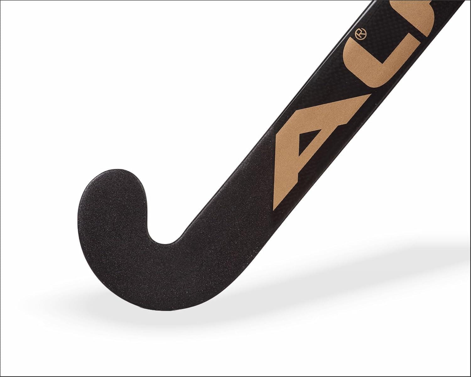ALFA Indoor I50 Hockeyschläger – Schwarz, 36,5", 50% Carbon, PU-Griff ...