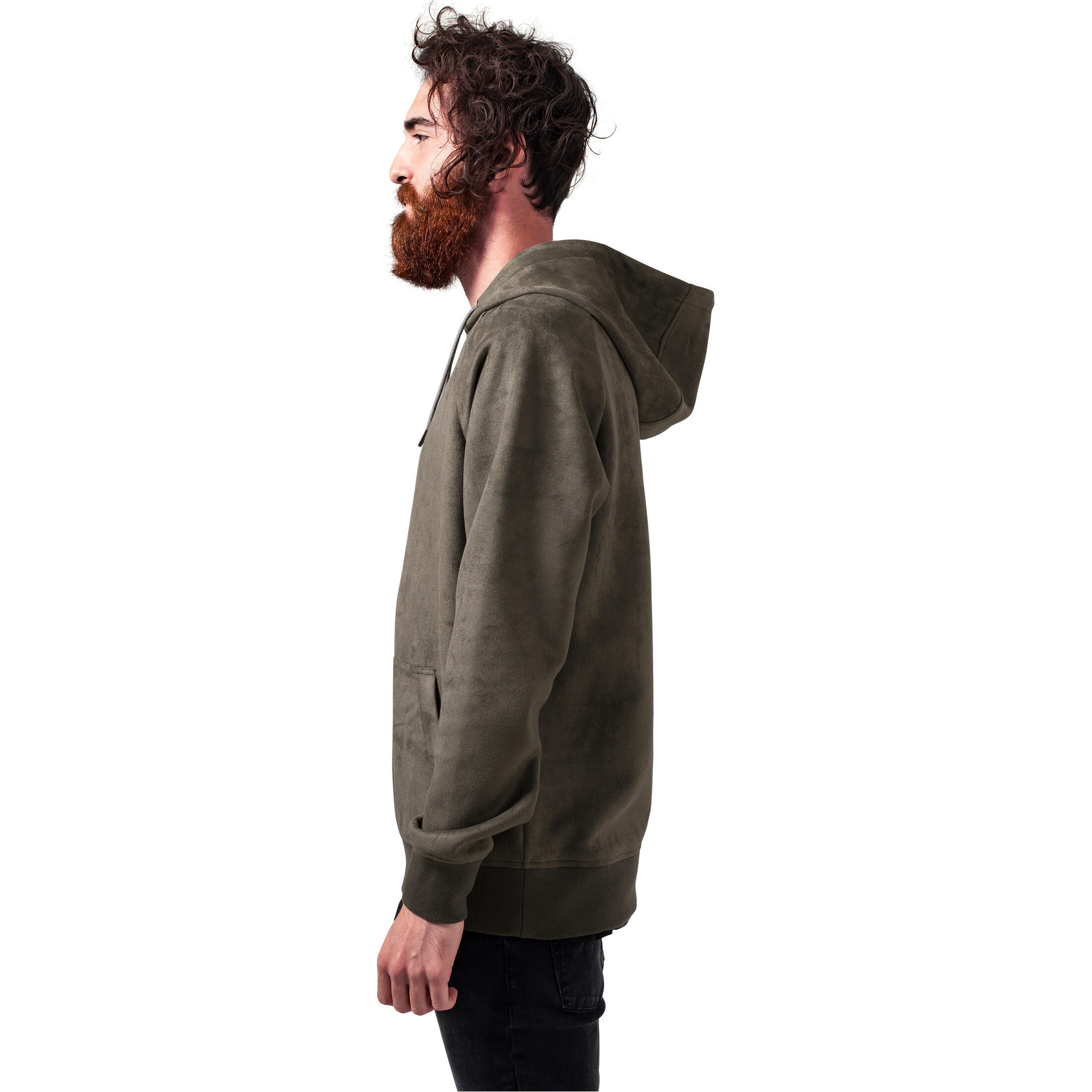 Kapuzenpullover urban Classic imitation uede URBAN CLASSICS | Decathlon