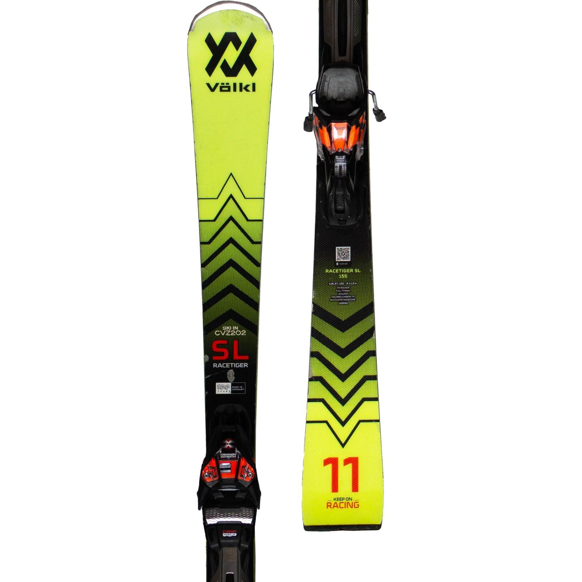 Second Life- Narty VOLKL Racetiger SL, 165 cm, stan dobry VÖLKL | Decathlon