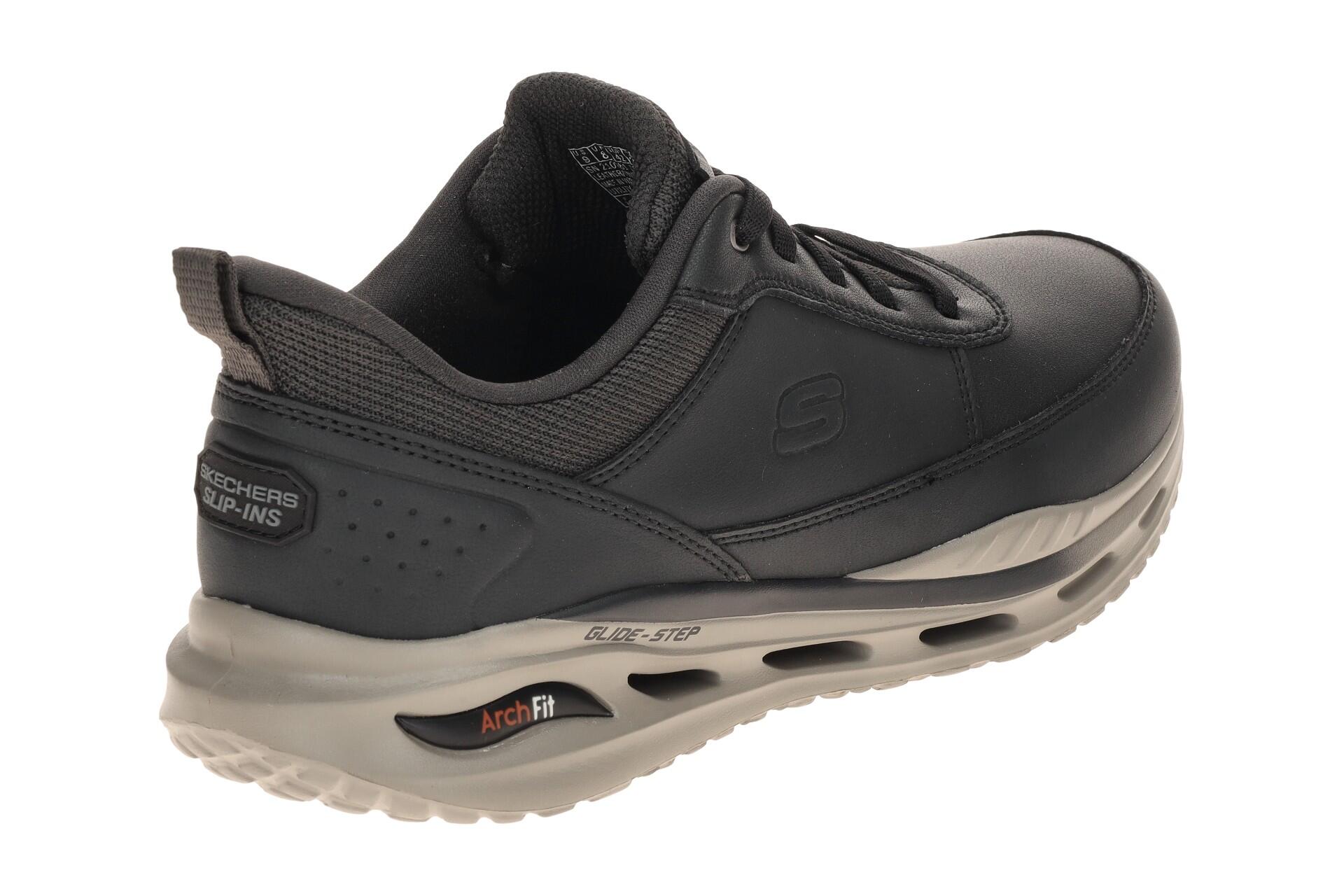 Skechers Arch Fit Herren Sneakers Schuhe schwarz GLIDE STEP 210981 ...