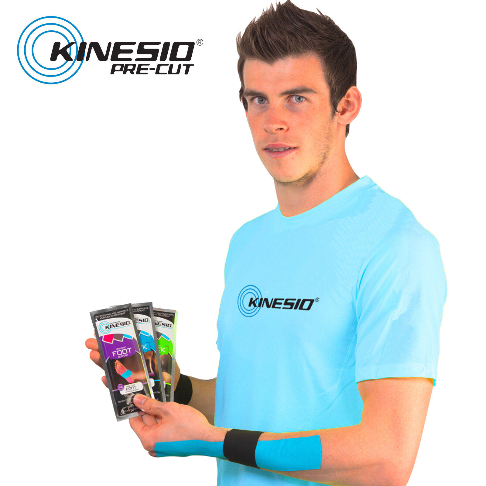 Kinesio Tape Muscle Strain Injury Support Neck Physio Application ...