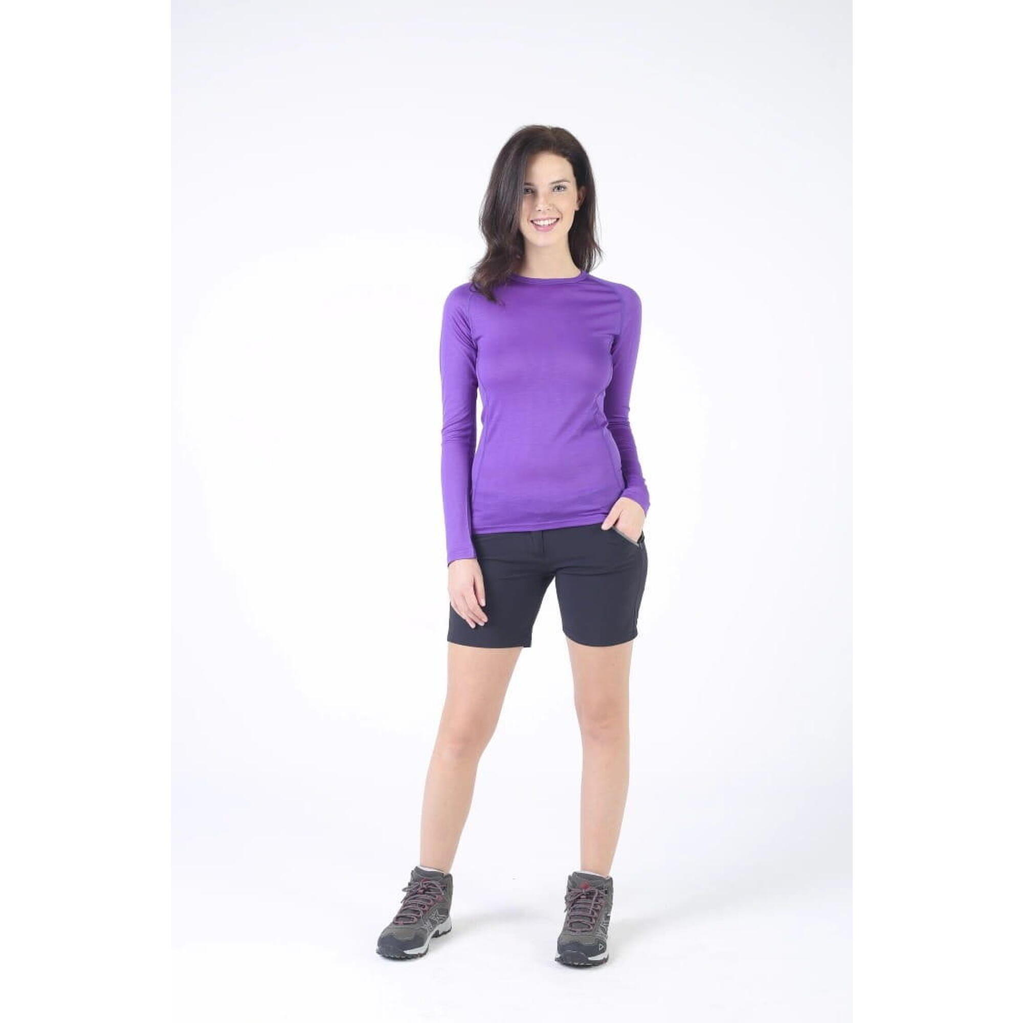 Longsleeve, koszulka z długim rękawem merino | Decathlon