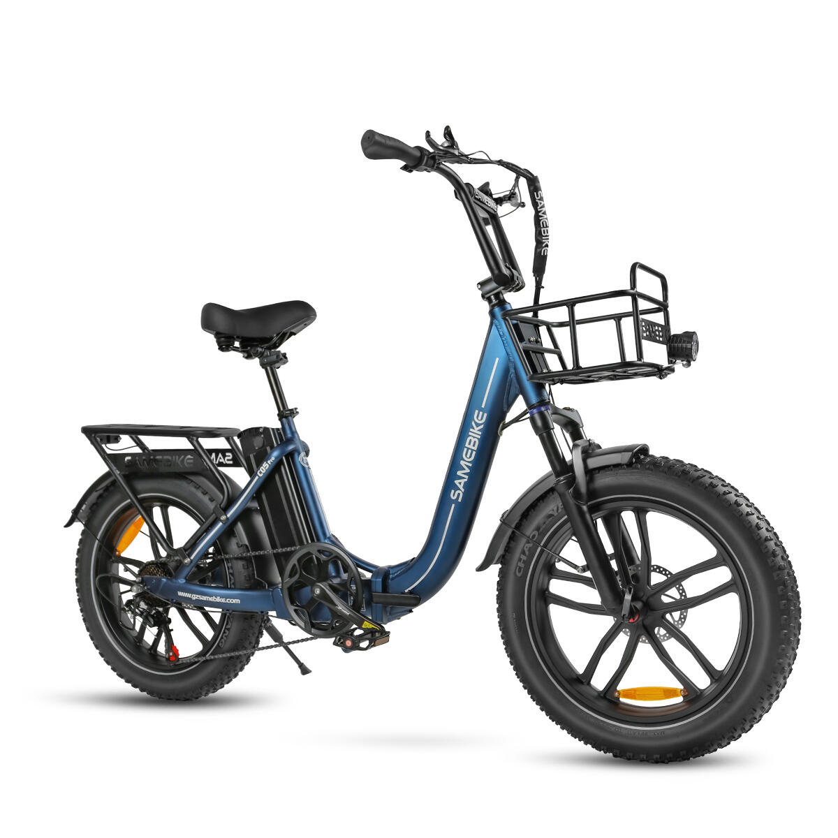 Samebike C05 Pro Opvouwbare E-Bike met mand en 36V13AH Accu | Decathlon