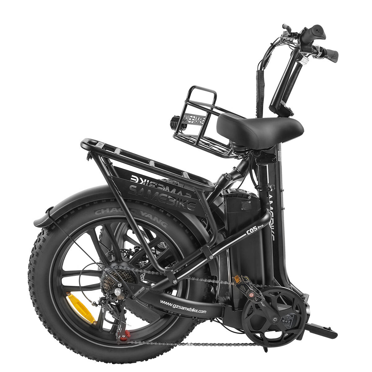 Samebike C05 Pro Opvouwbare E-Bike met mand en 36V13AH Accu | Decathlon