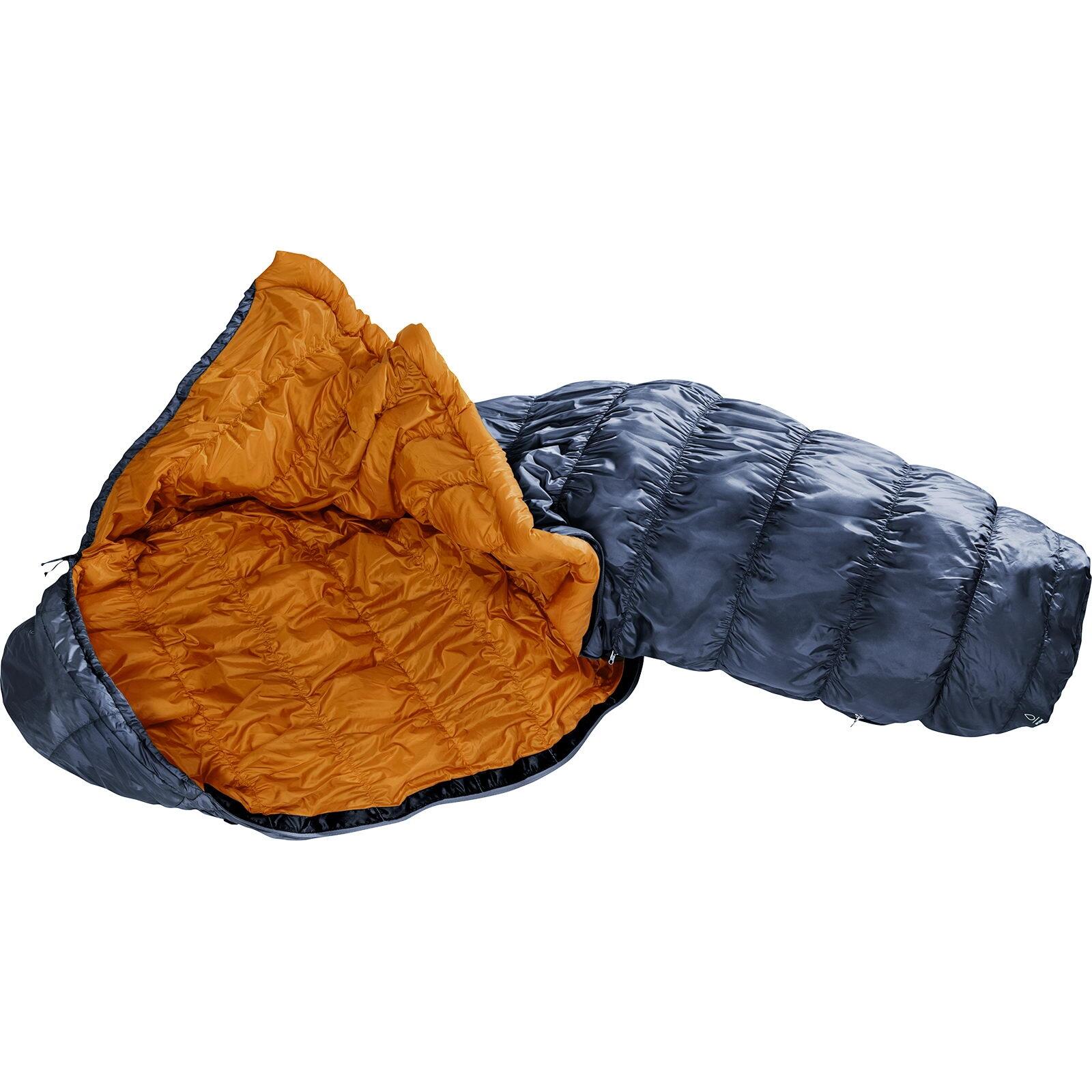 Sommer-Schlafsack Exosphere +4C/39F ink-maple | Decathlon