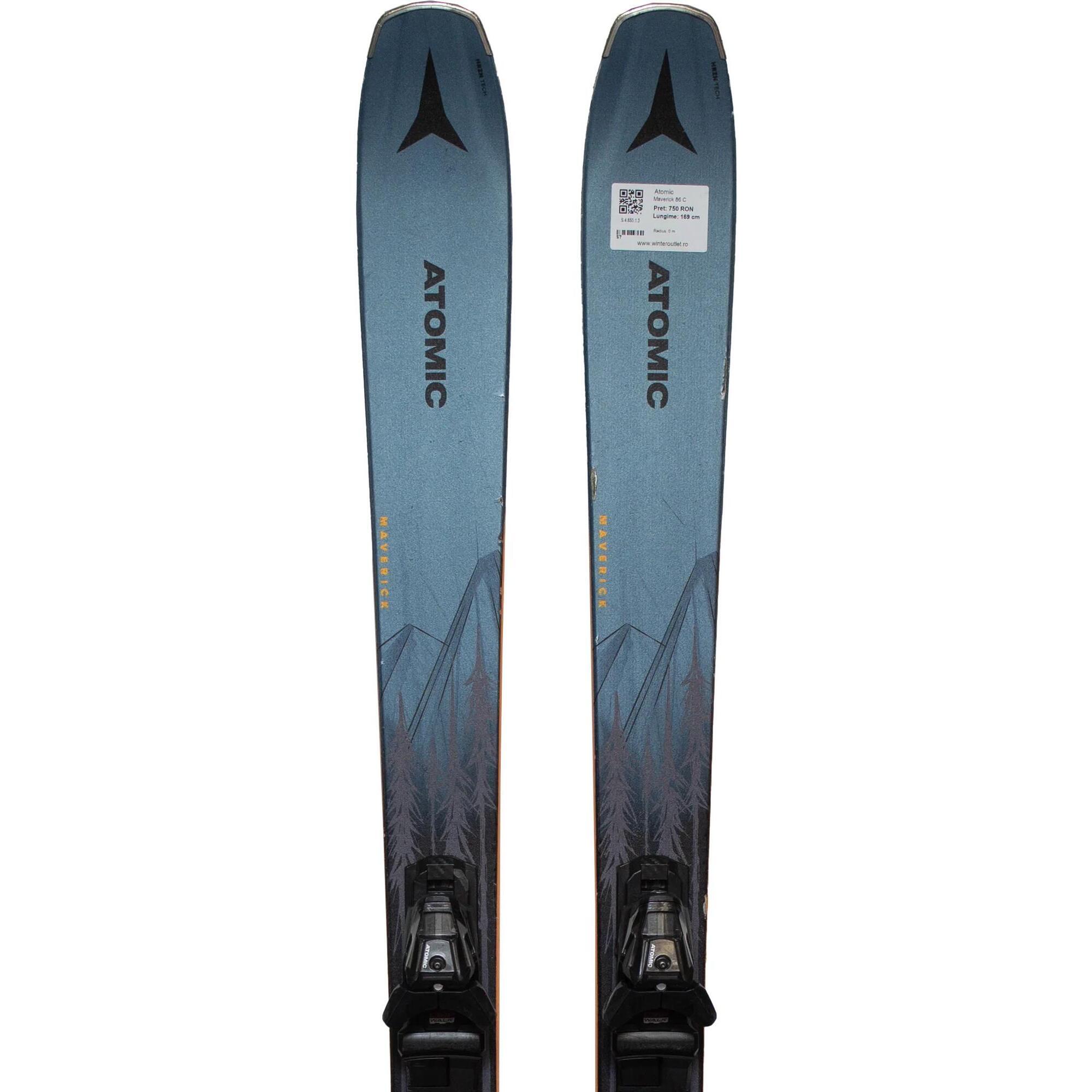 2ND LIFE - ATOMIC Maverick 86 C, 176 cm, Stav vyhovující ATOMIC - Decathlon