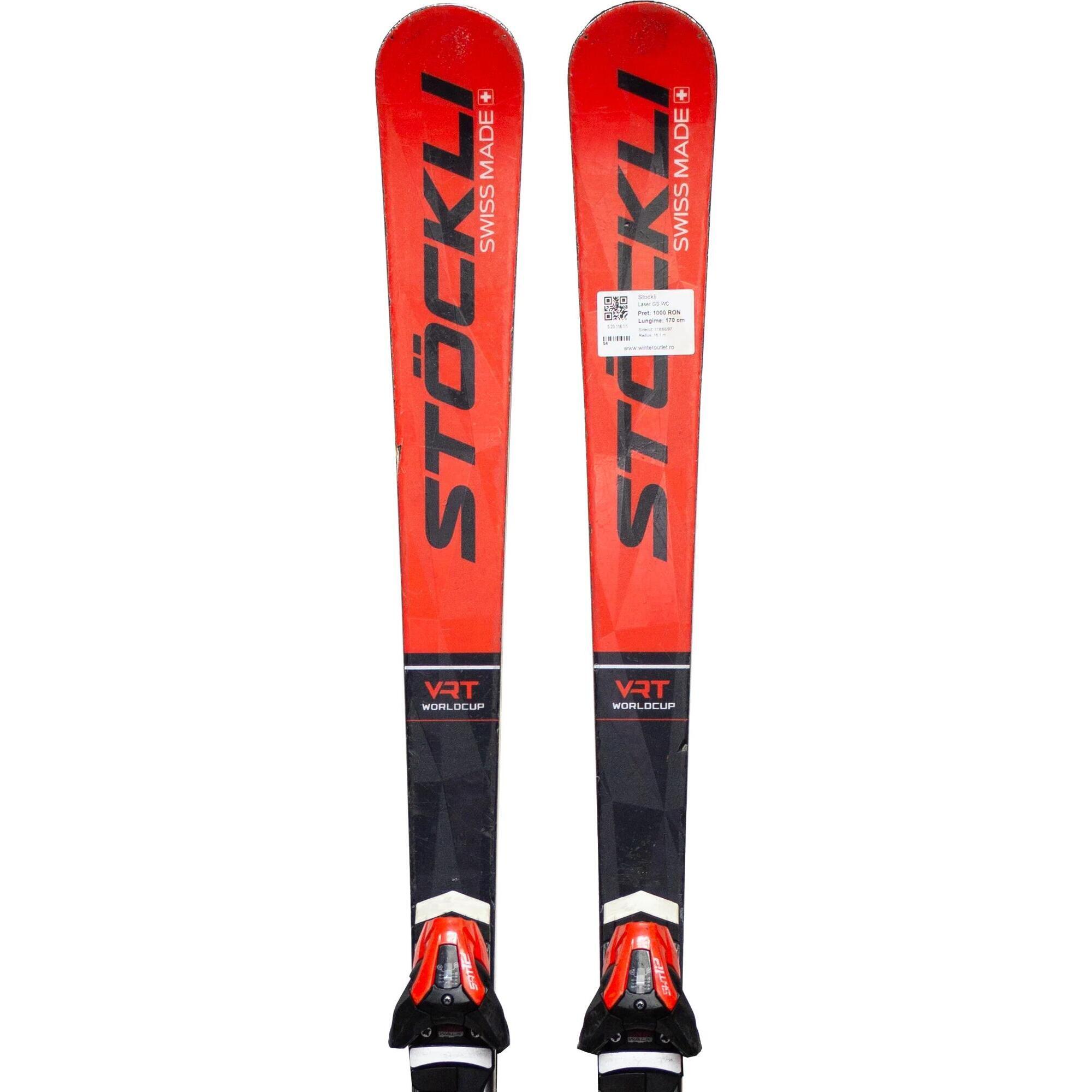 Használt síléc - STOCKLI Laser GS WC, 170 cm, Megfelelő állapotú ...