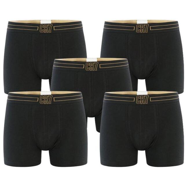 Boxers CR7 Men Cristiano Ronaldo Boxershort 5-pack noir-or noir xl CR7 ...