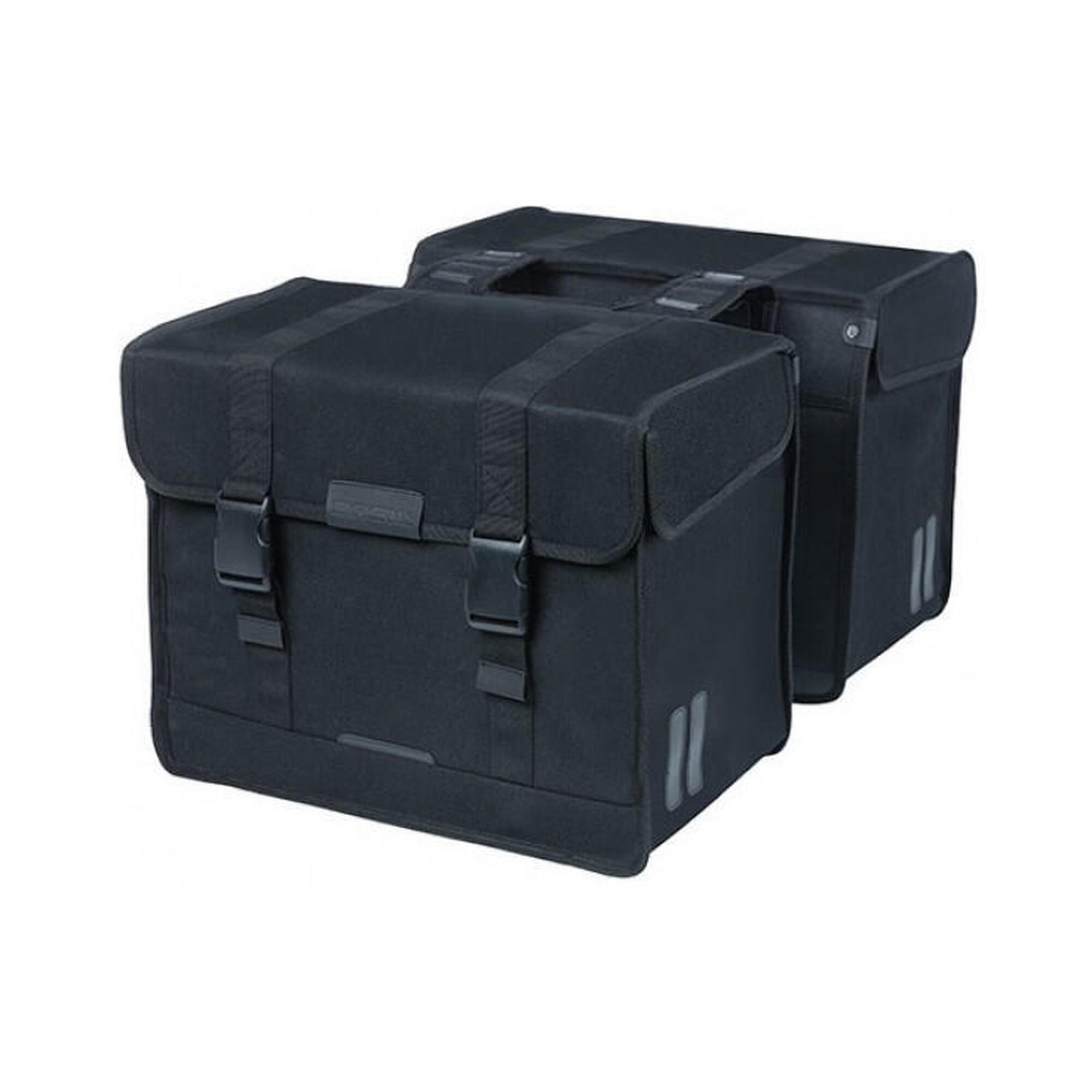 Basil Kavan Eco Classic Double Bicycle Bag - Noir - 68L BASIL | Decathlon