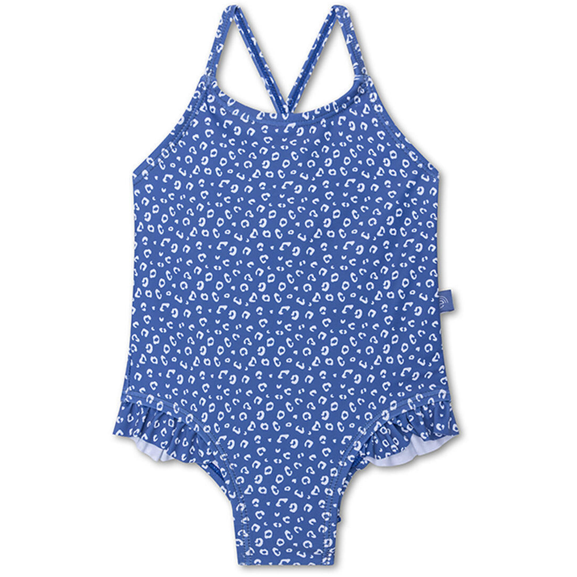 Maillot de bain Swim Essentials Fille fleurs jaunes UPF50+ SWIM ESSENTIALS | Decathlon