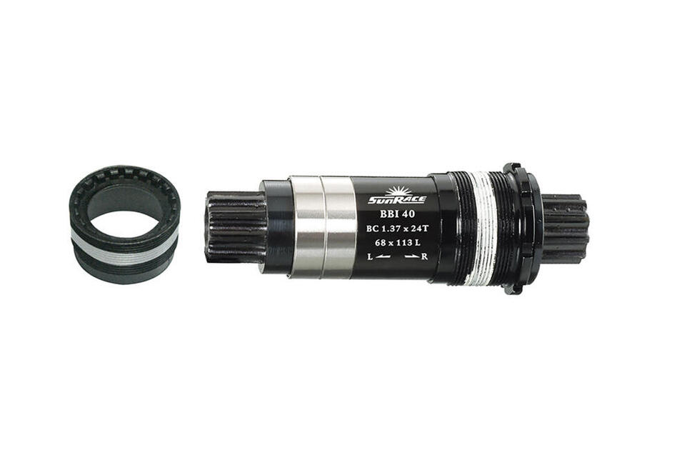 Boîtier de pédalier cuvette alu filetage anglais Sunrace Isis - BSC ...