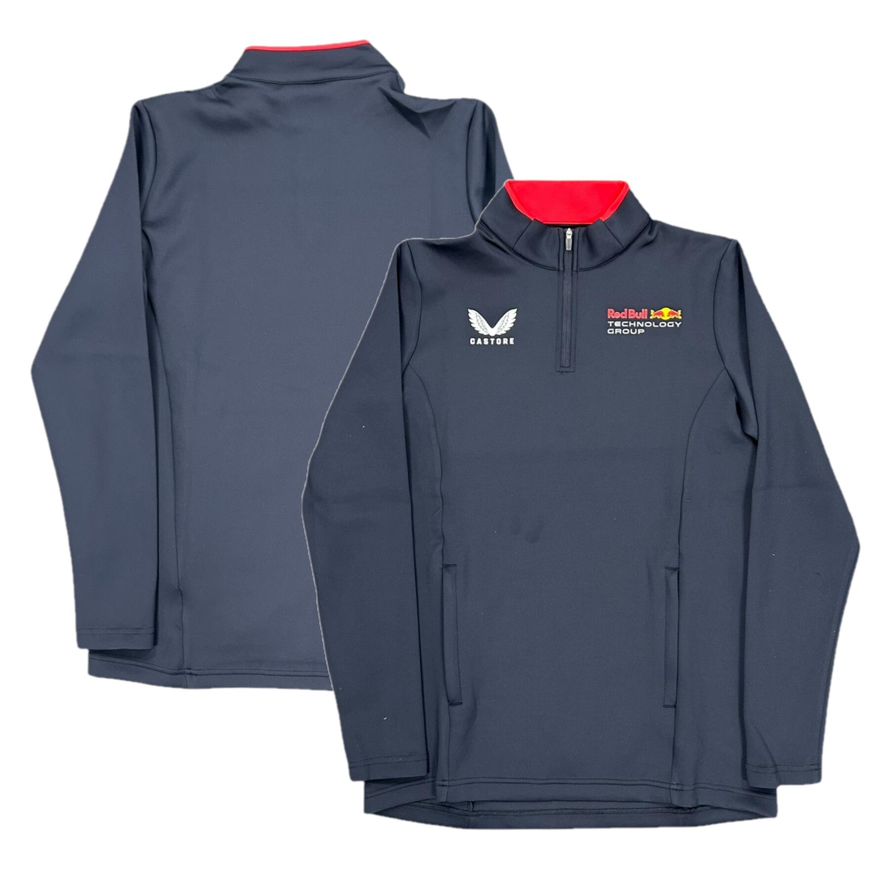 Red Bull 1/4 Zip Top Men's Castore F1 Technology Group Factory Navy Team Top | Decathlon