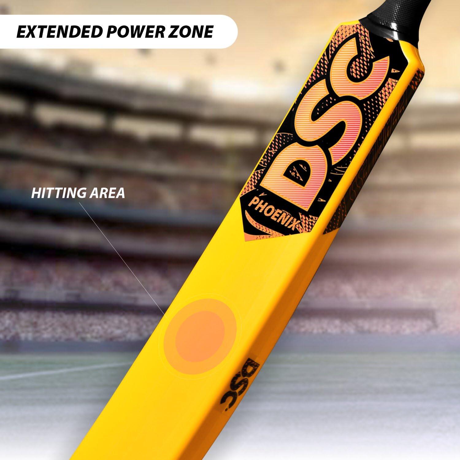 DSC Plastic Cricket Bat for Kids – Tennis & Gully Cricket, Age 12-15 ...