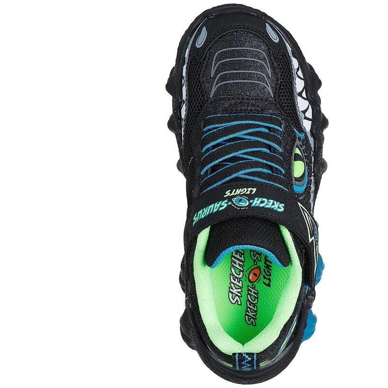 Baskets Skechers Skech-o-saurus Lights Bc, Bleu, Enfants SKECHERS ...