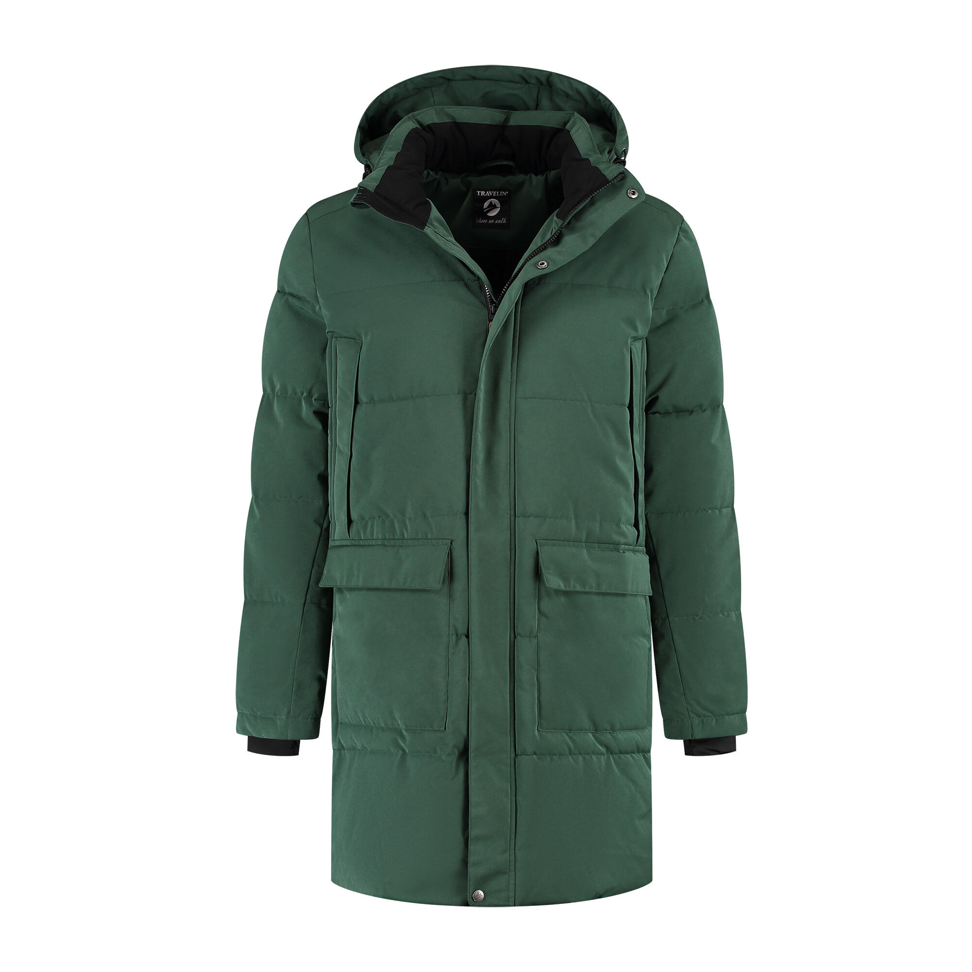 Ladan Herren - Puffer Winterjacke - Wasserfest - Grün | Decathlon