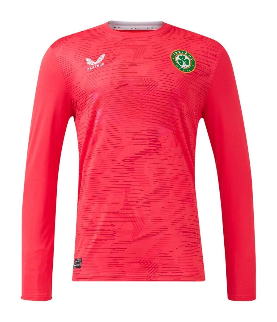 Ireland Men's Football Shirt Castore Long Sleeve Away Goalkeeper Jersey ...