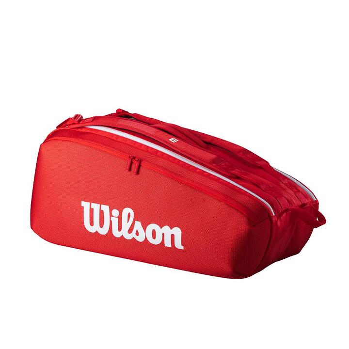 Torba tenisowa Wilson Super Tour x9 2025 red WILSON | Decathlon