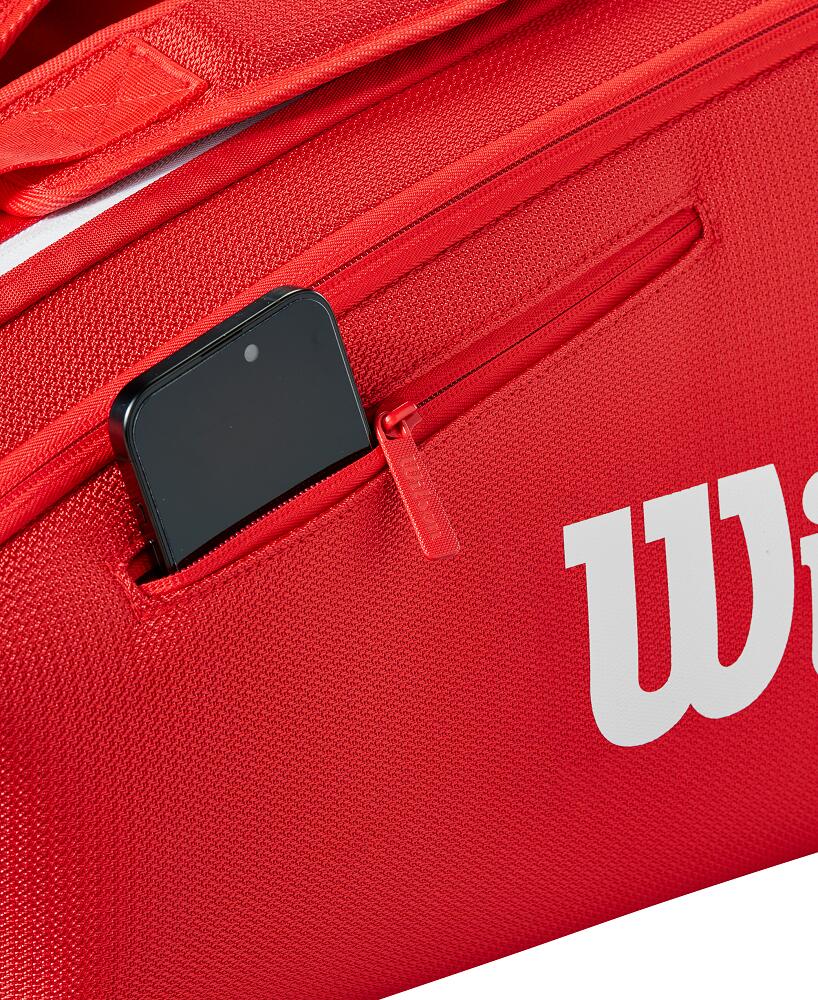 Wilson Super Tour 6 Red Tennis Racket Bag - 2025 WILSON | Decathlon