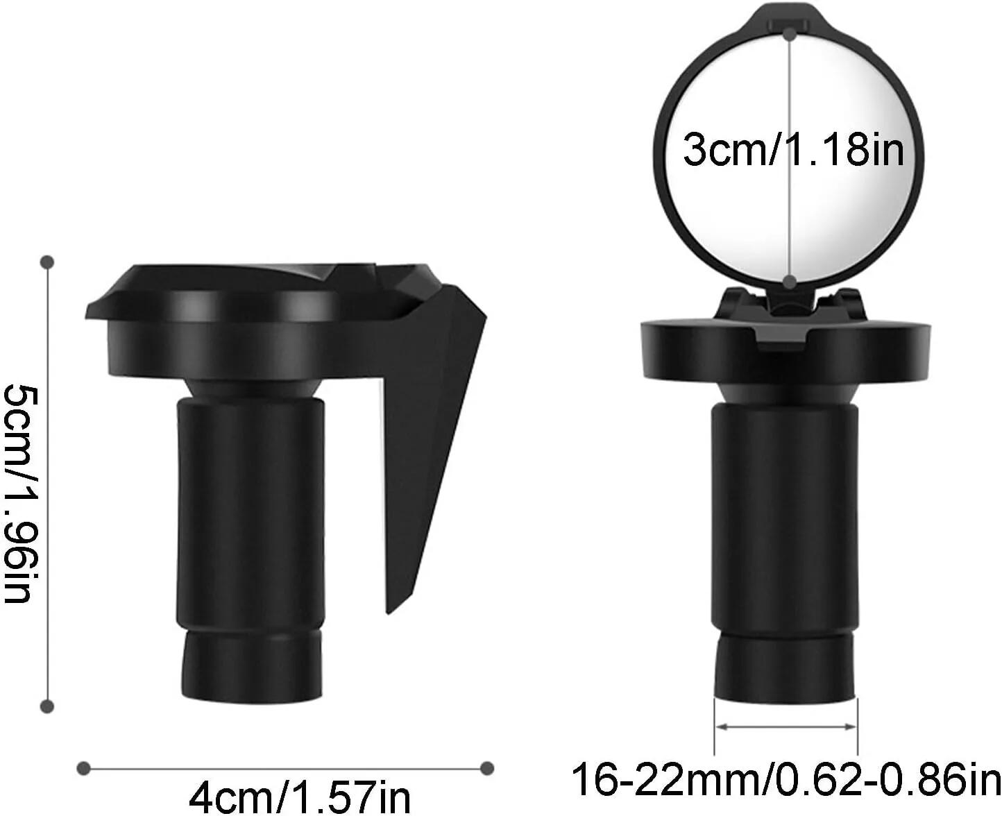 Rétroviseur vélo compact 360° convexe HD BIKEFLOW | Decathlon