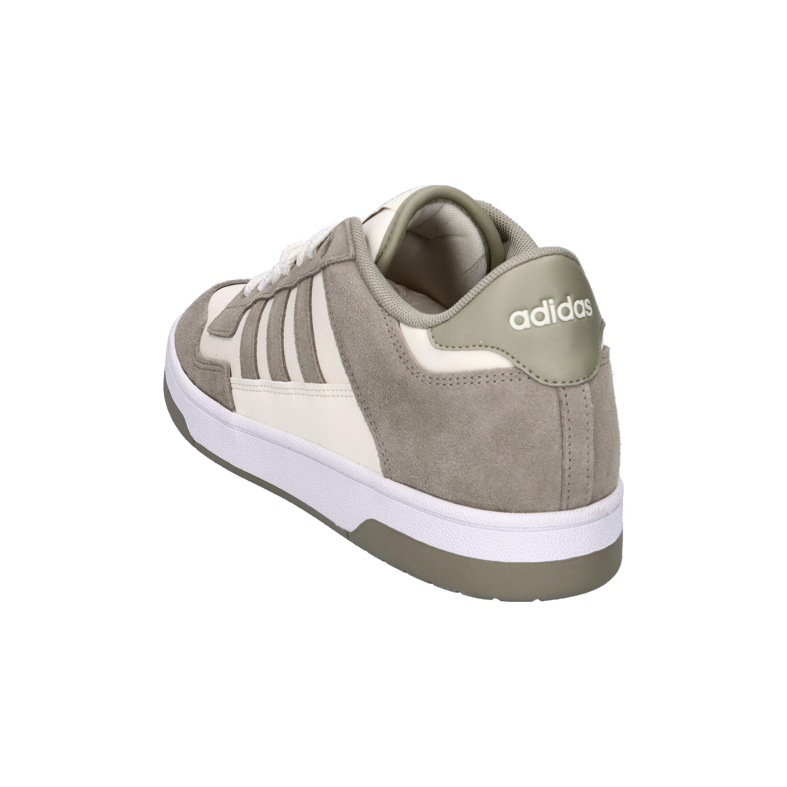 Sportschoenen Mannelijk Adidas Rapid Court Low Grijs | Decathlon