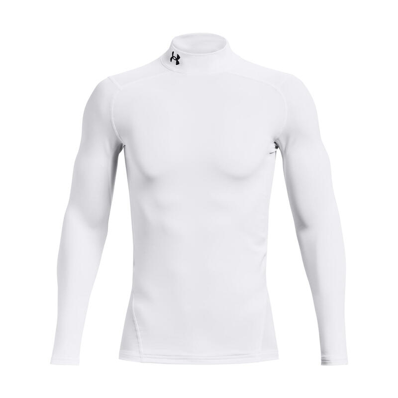 Maillot de compression à manches longues Under Armour ColdGear Mock ...