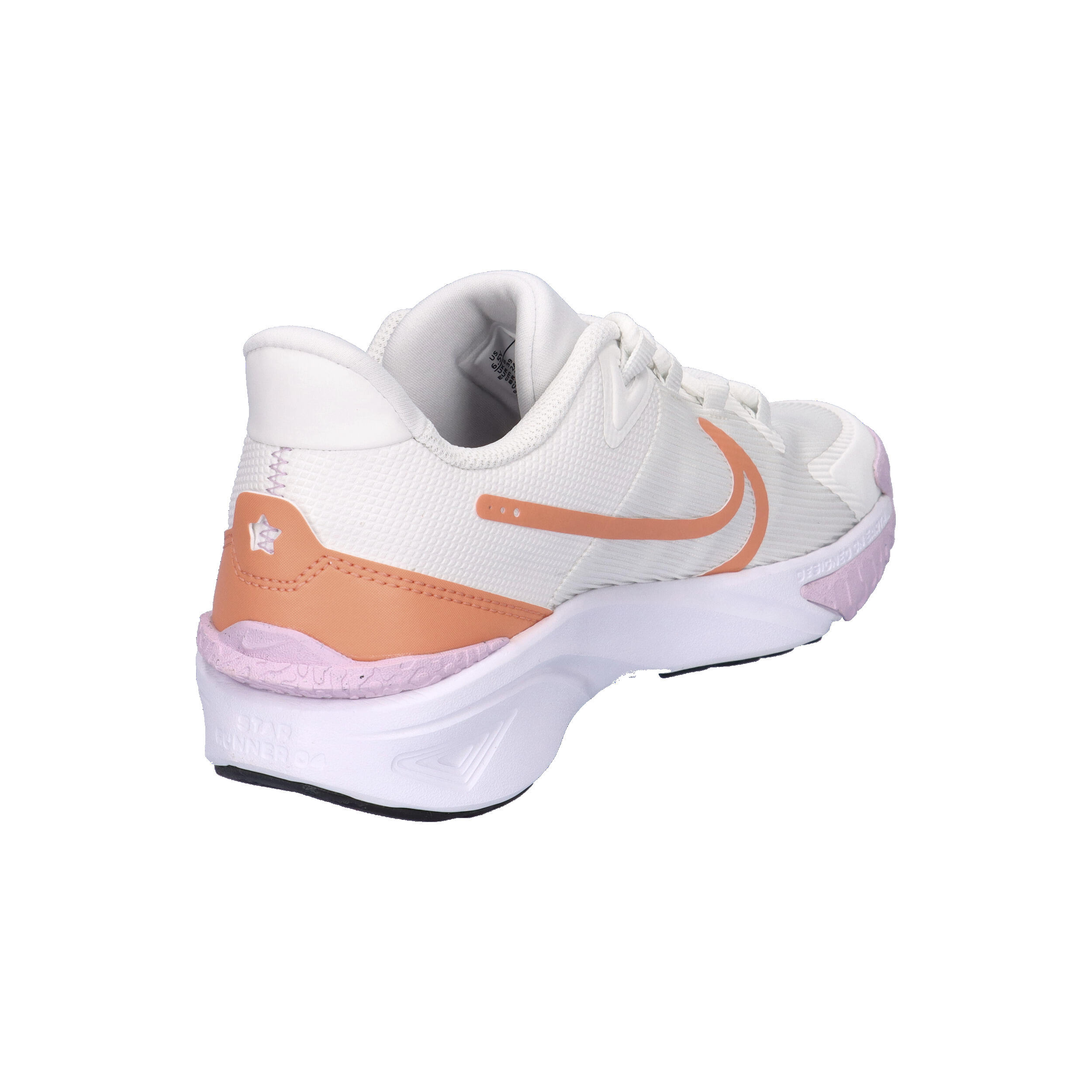 Nike Junior Girls Trainers Star Runner 4 Big KI Running Lace Up Shoe ...
